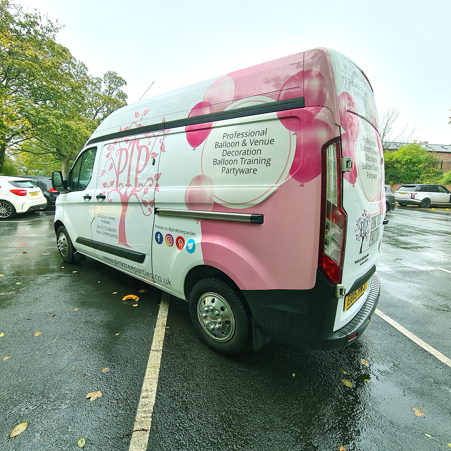 Vehicle Graphics – kirkham vans and signage